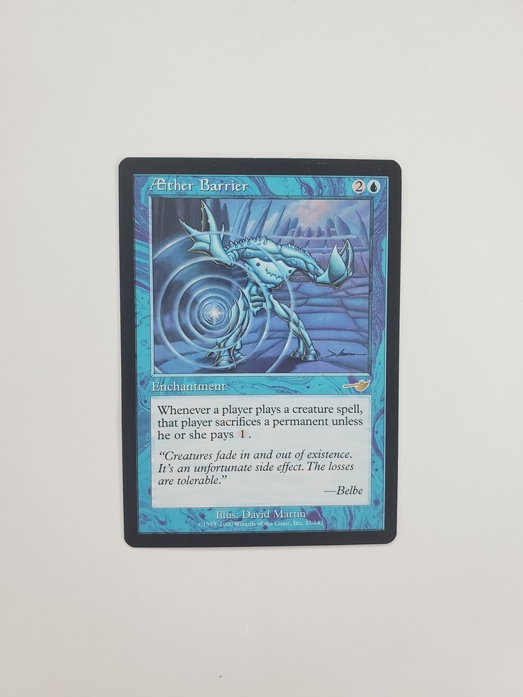 Aether Barrier