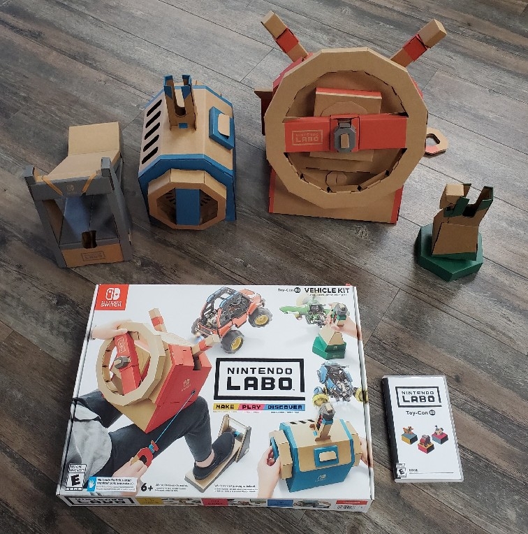 Nintendo Labo Toy-Con 03 Vehicle Kit (CIB)
