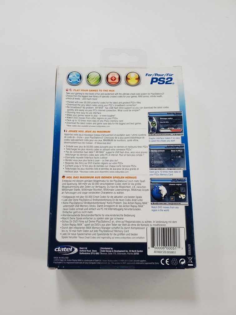 Action Replay Max for Playstation 2 (NEW)